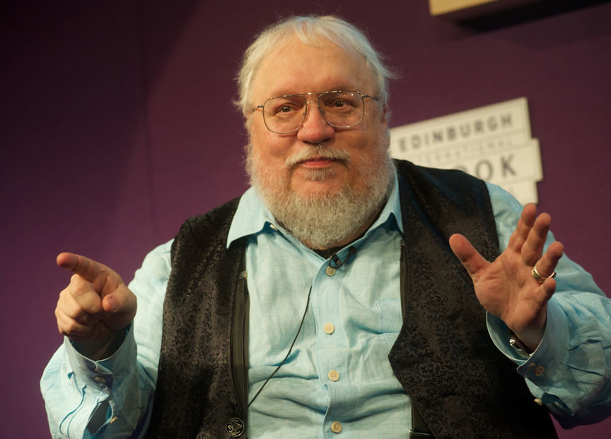 George R R Martin wows Book Festival audience in Edinburgh and beyond ...