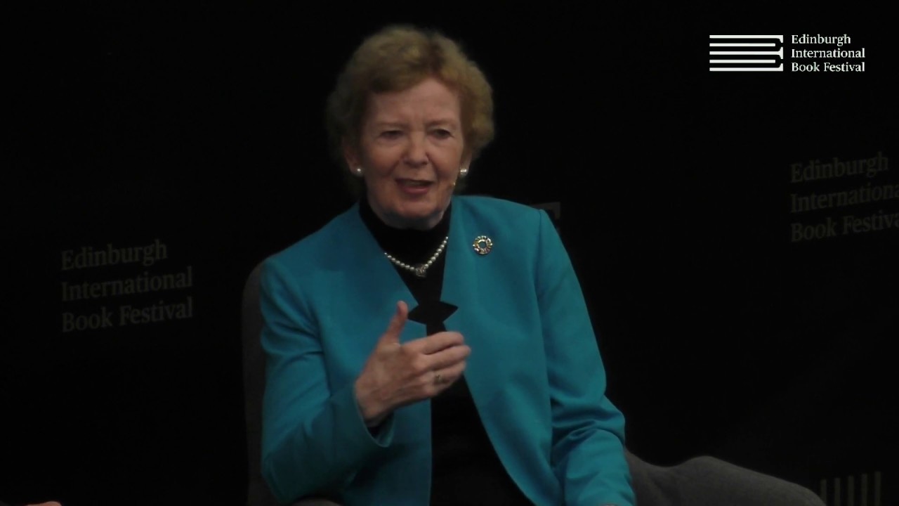 Mary Robinson at the Edinburgh International Book Festival | Media ...